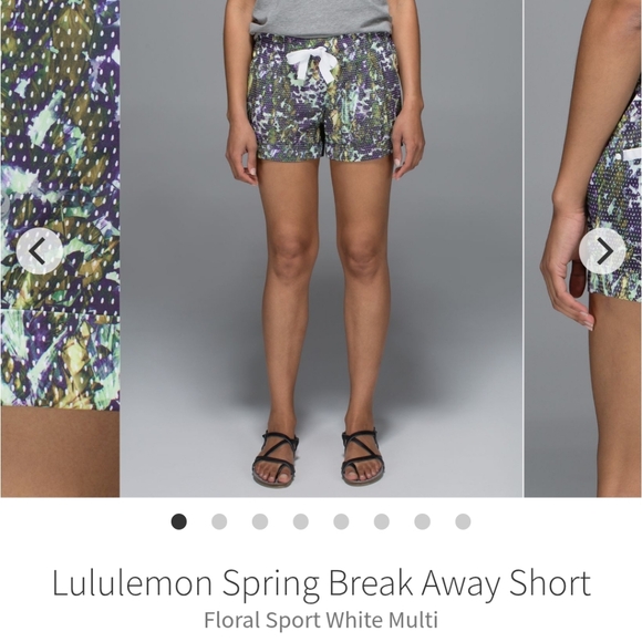 lululemon athletica | Shorts | Lululemon Spring Break Away Short In ...